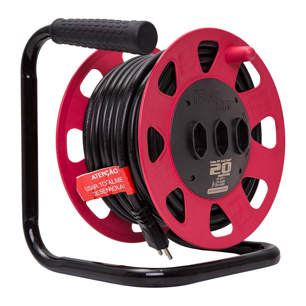 Extensão Maxi Pro Vermelho DN1546 Daneva Legrand DN1546 - Daneva Legrand - Nortel Express