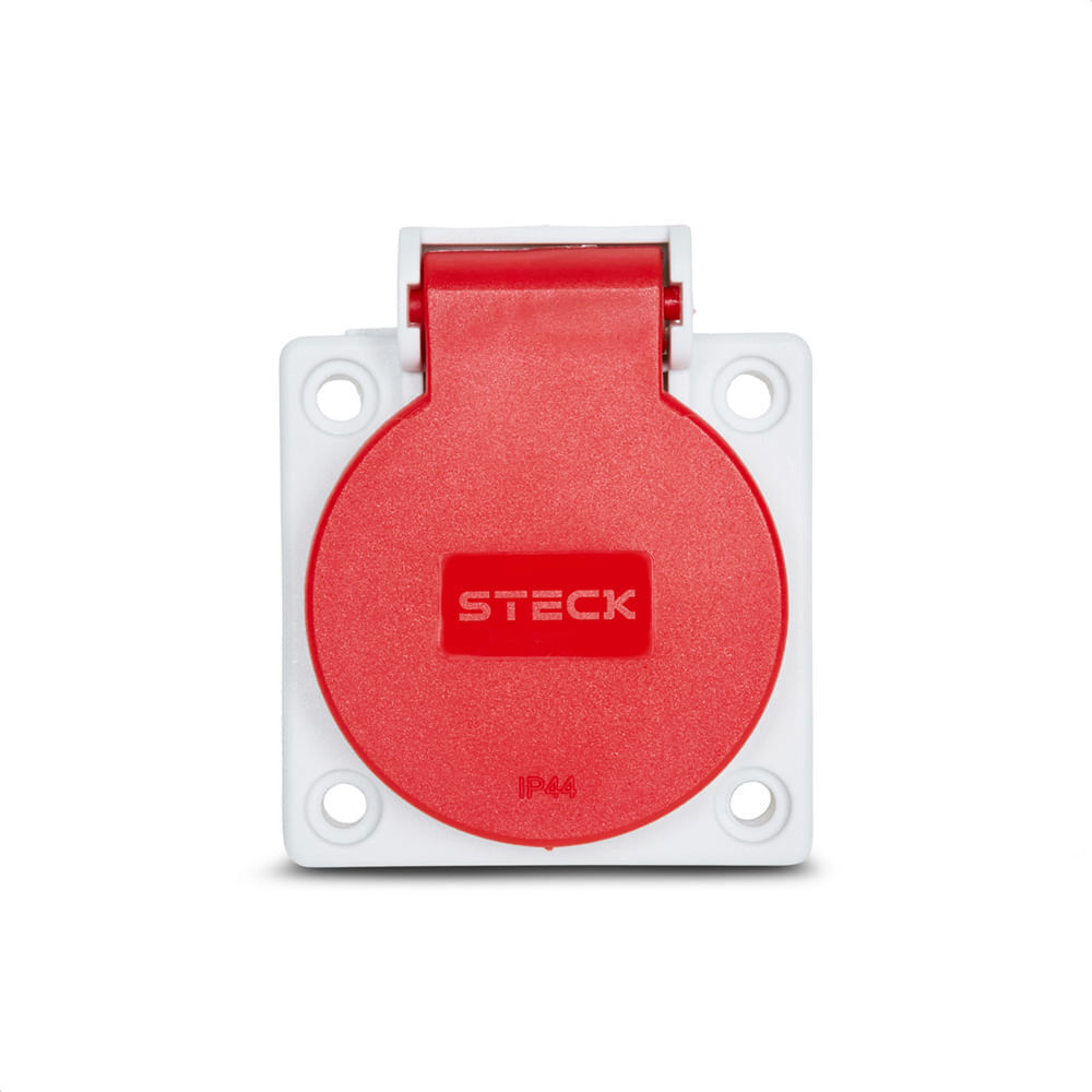 Tomada de Embutir 2P+T 20A 250V~ IP44 S8641VM Steck S8641VM - Steck ...