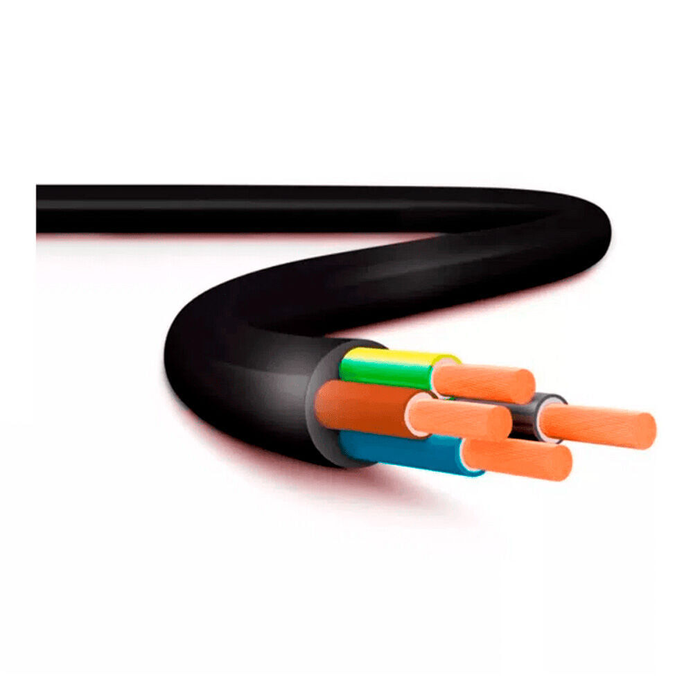 Cabo Flexível Multipolar 1kV 2,5mm Preto Condutores NBR - Condutores ...