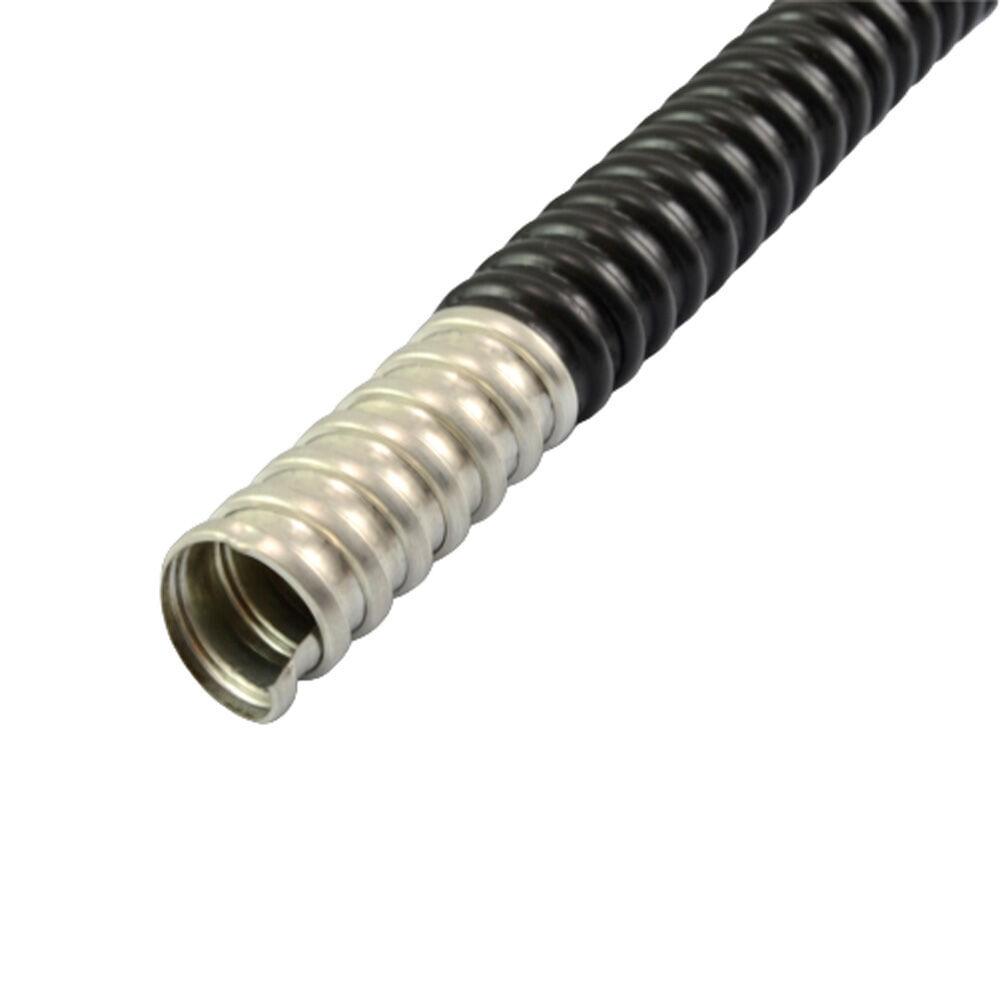 Eletroduto Flexível 1/2" Aço Carbono Revestido em PVC 1705 Indel 1705 ...