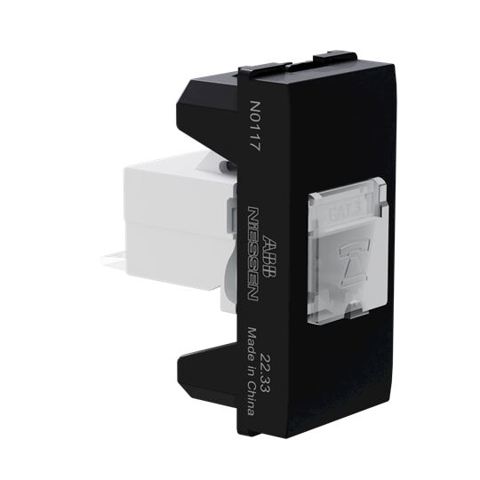 Modulo RJ11, Cor Preto, Origen, ABB